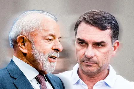 Datafolha: Lula tem 40% e Flávio 31% das intenções de voto no 1º turno ...